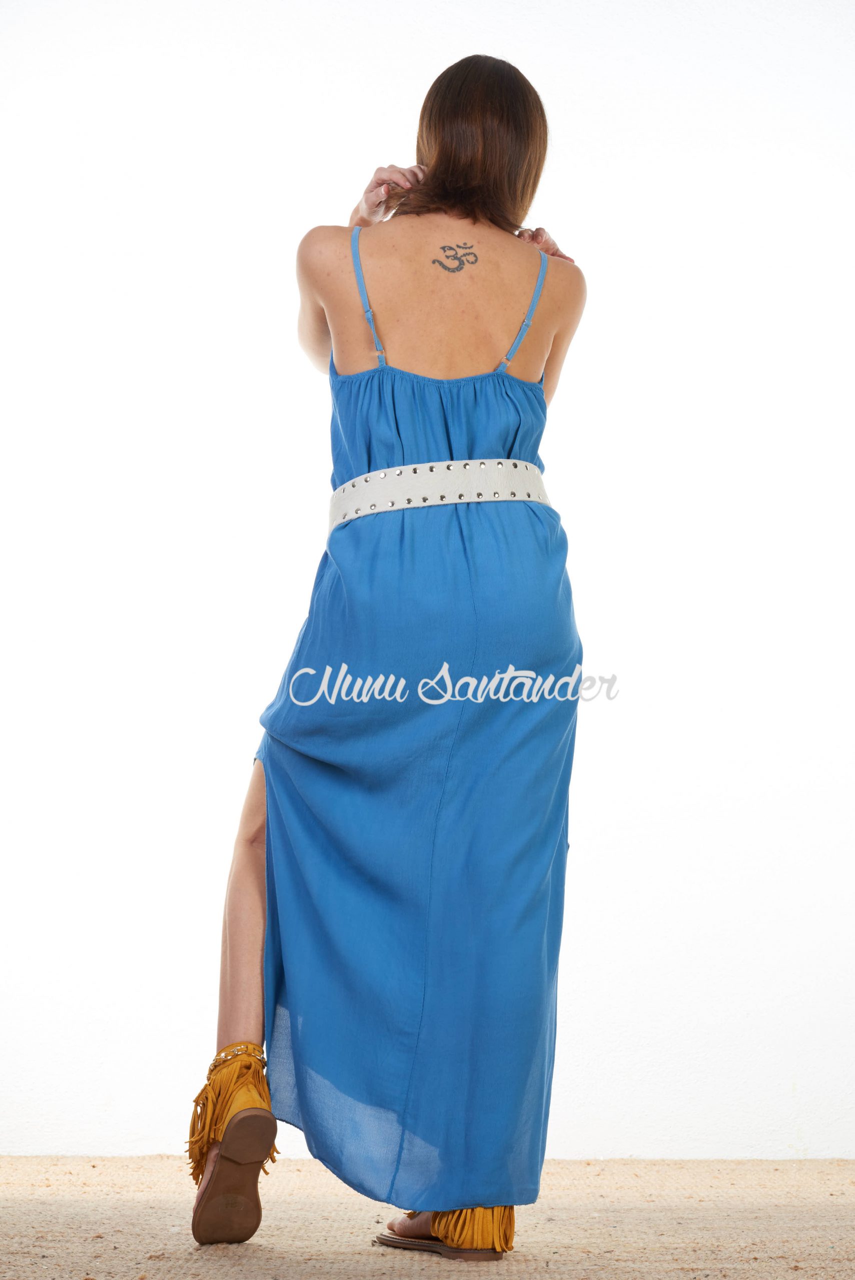 Vestido Cablan Azul - Nunu Santander