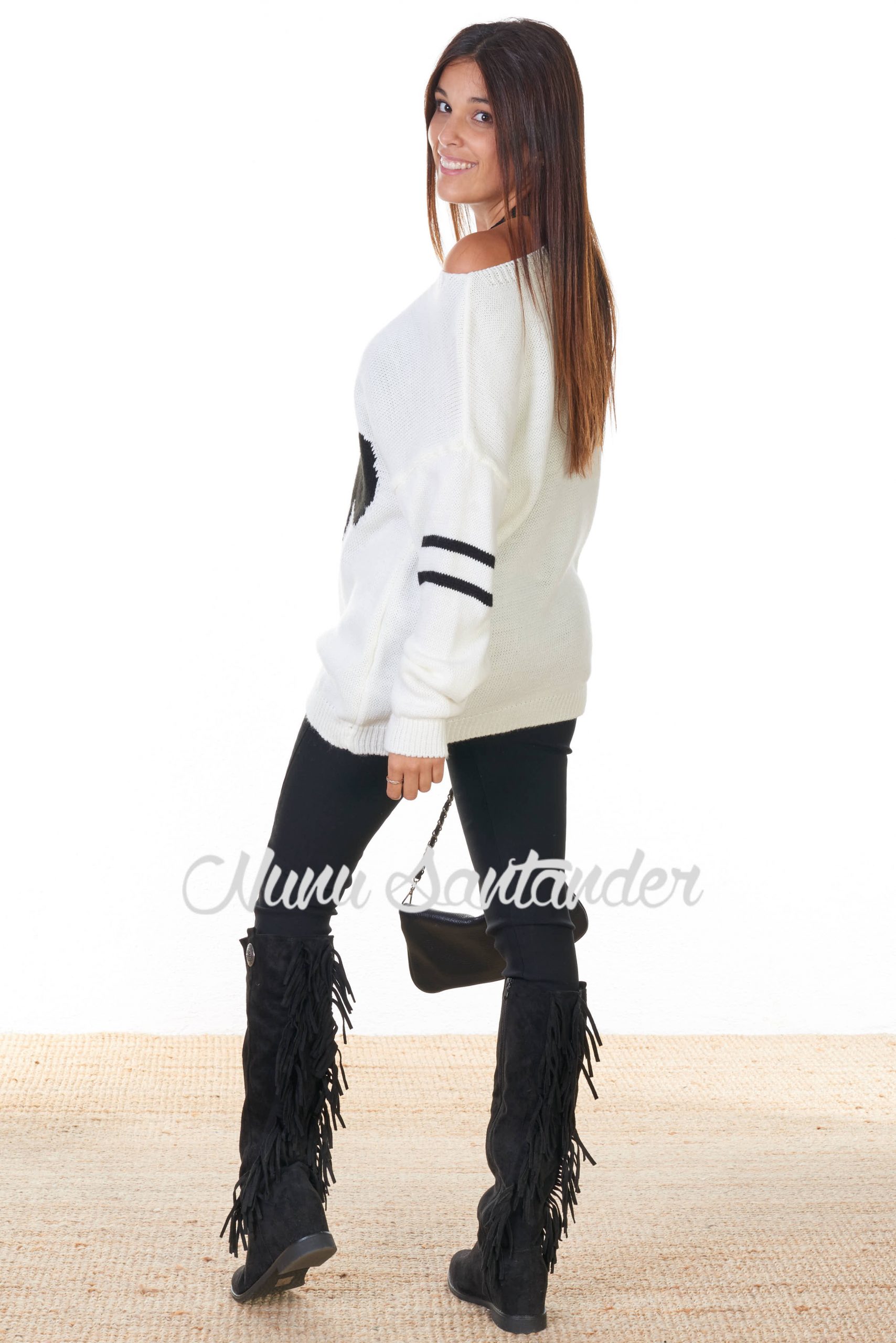 Jersey Sonfe blanco - Nunu Santander