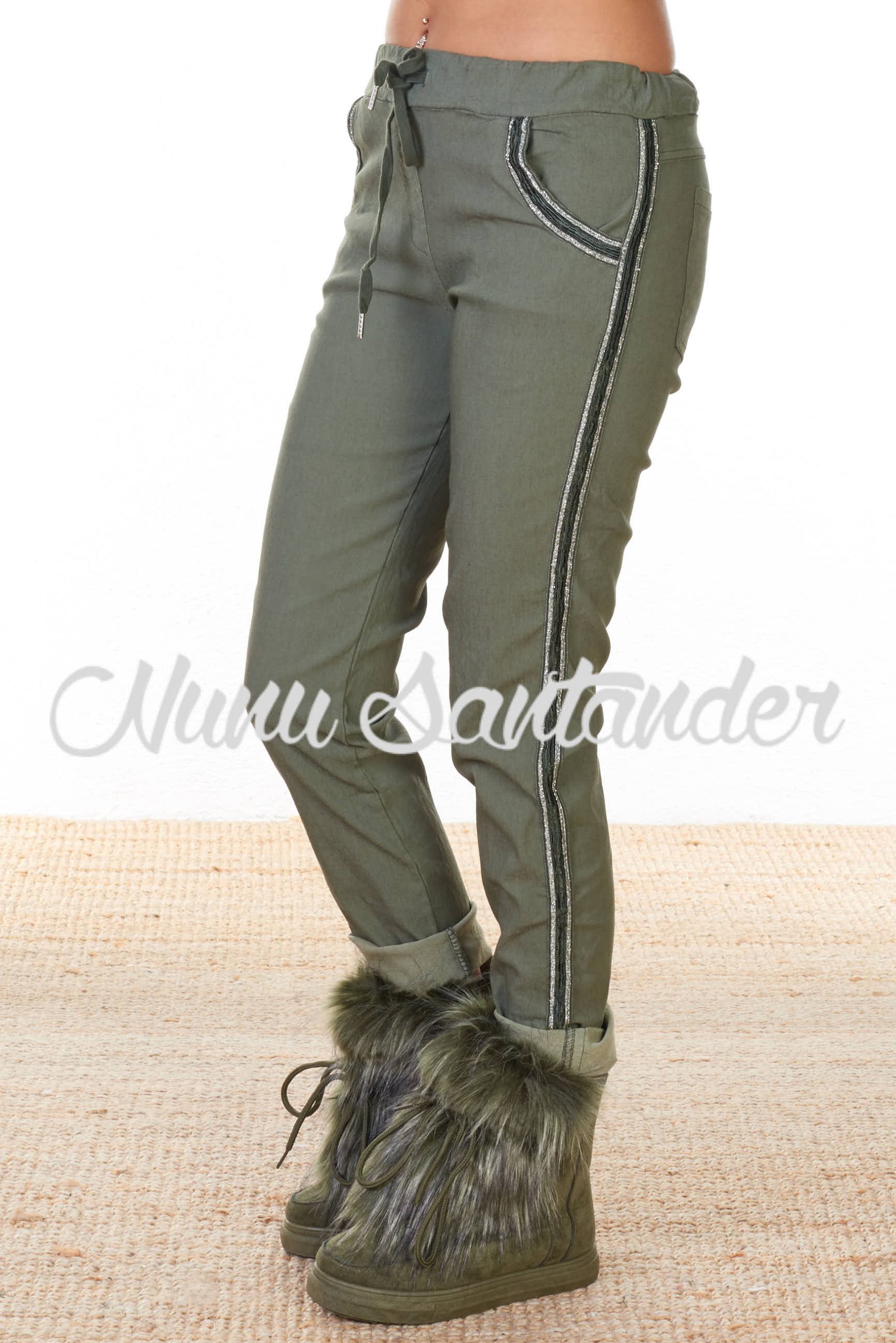 Pantalón Palodi Kaki - Nunu Santander