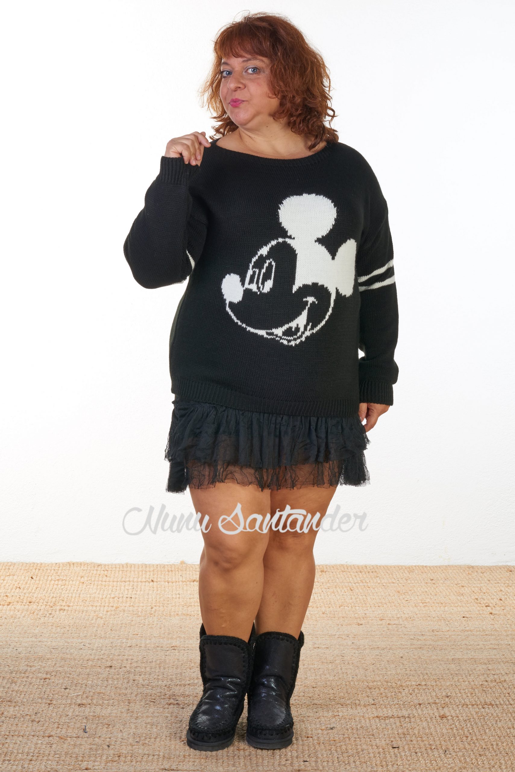 Jersey Sonfe negro - Nunu Santander