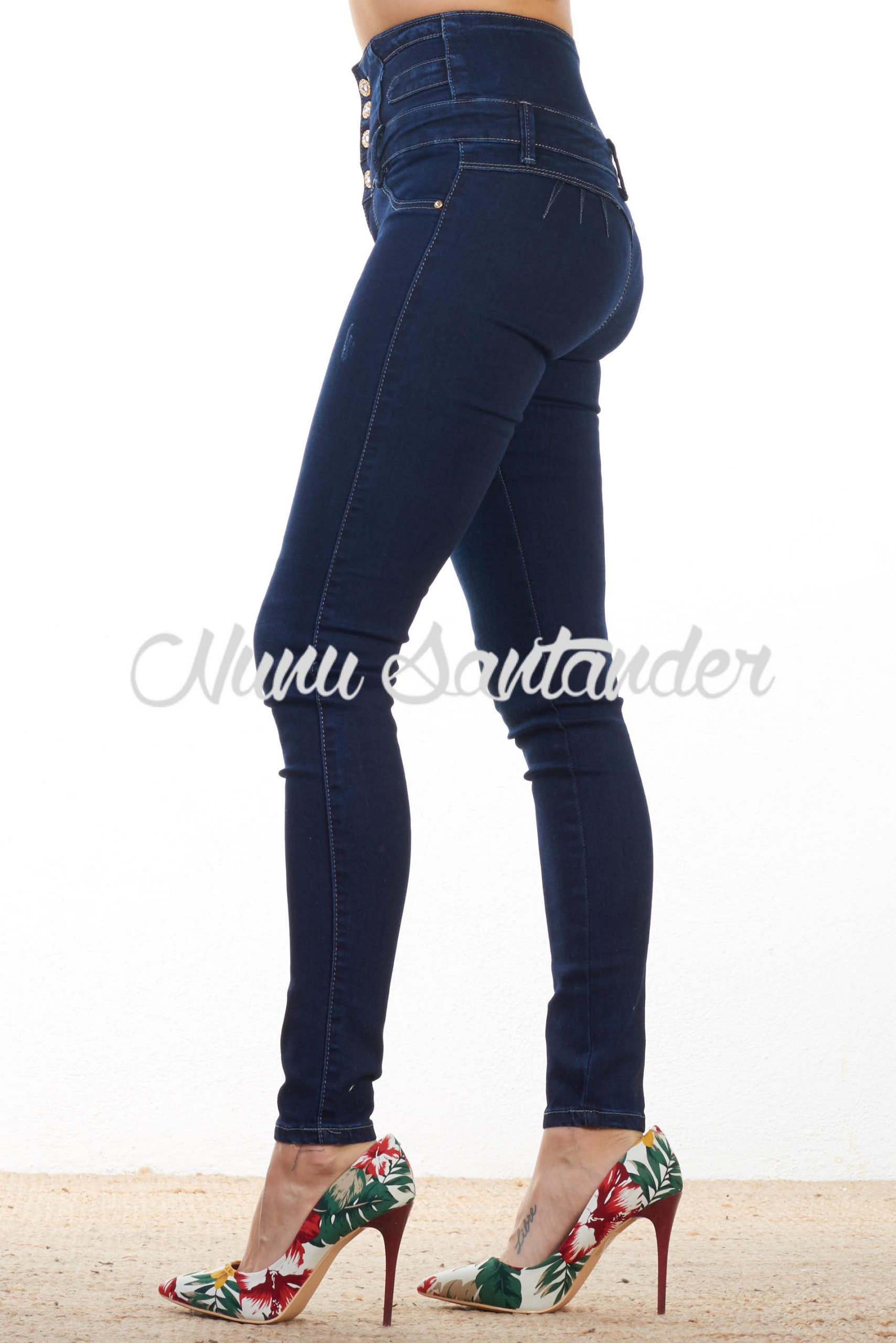 Pantalón fusar azul oscuro - Nunu Santander