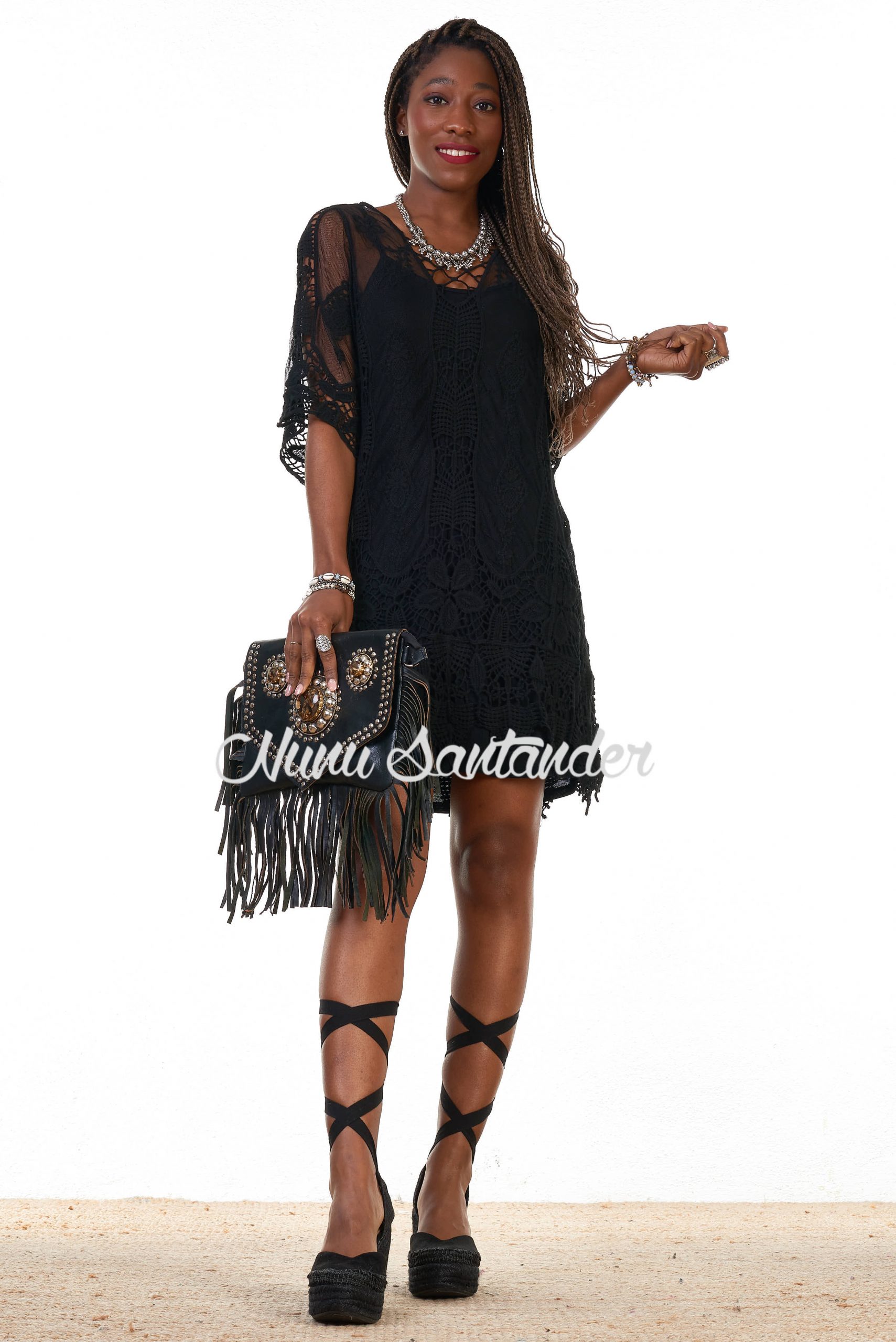 Vestido Conja negro - Nunu Santander