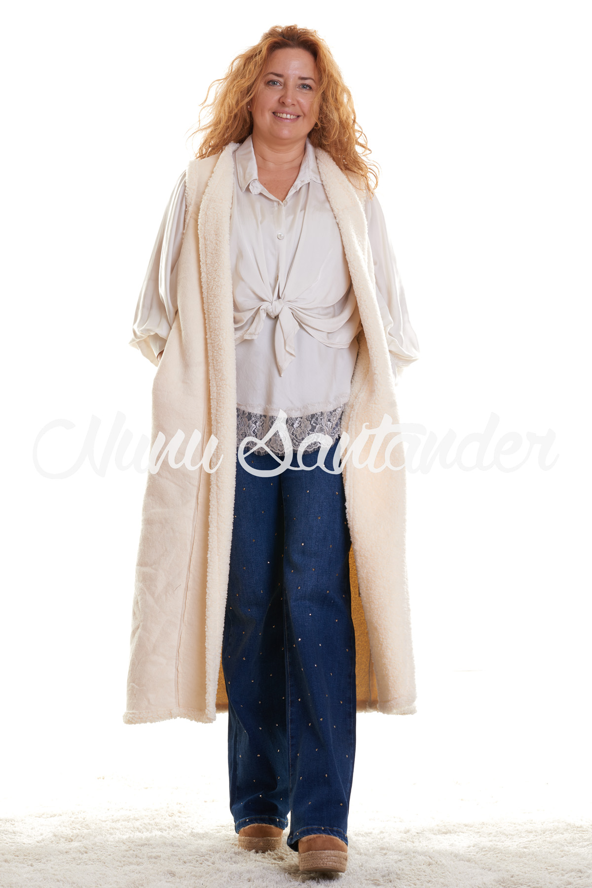 Chaleco Oveja Beige - Nunu Santander