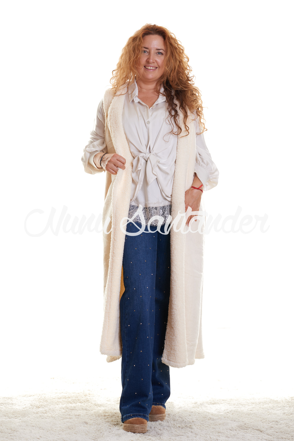 Chaleco Oveja Beige - Nunu Santander