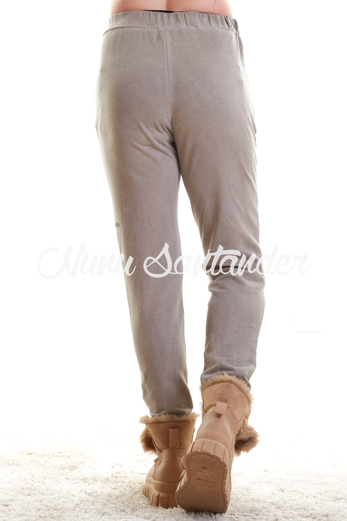 Pantalón Marina Beige - Nunu Santander