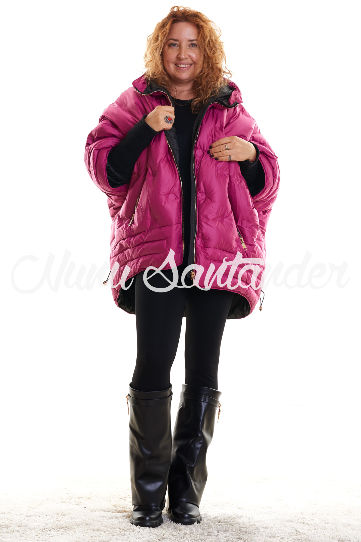 Abrigo Enero Morado - Nunu Santander